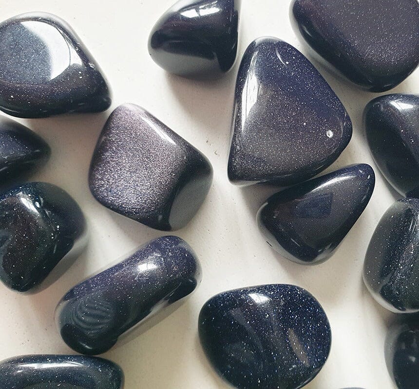 Properties of Blue Goldstone | Crystals Online